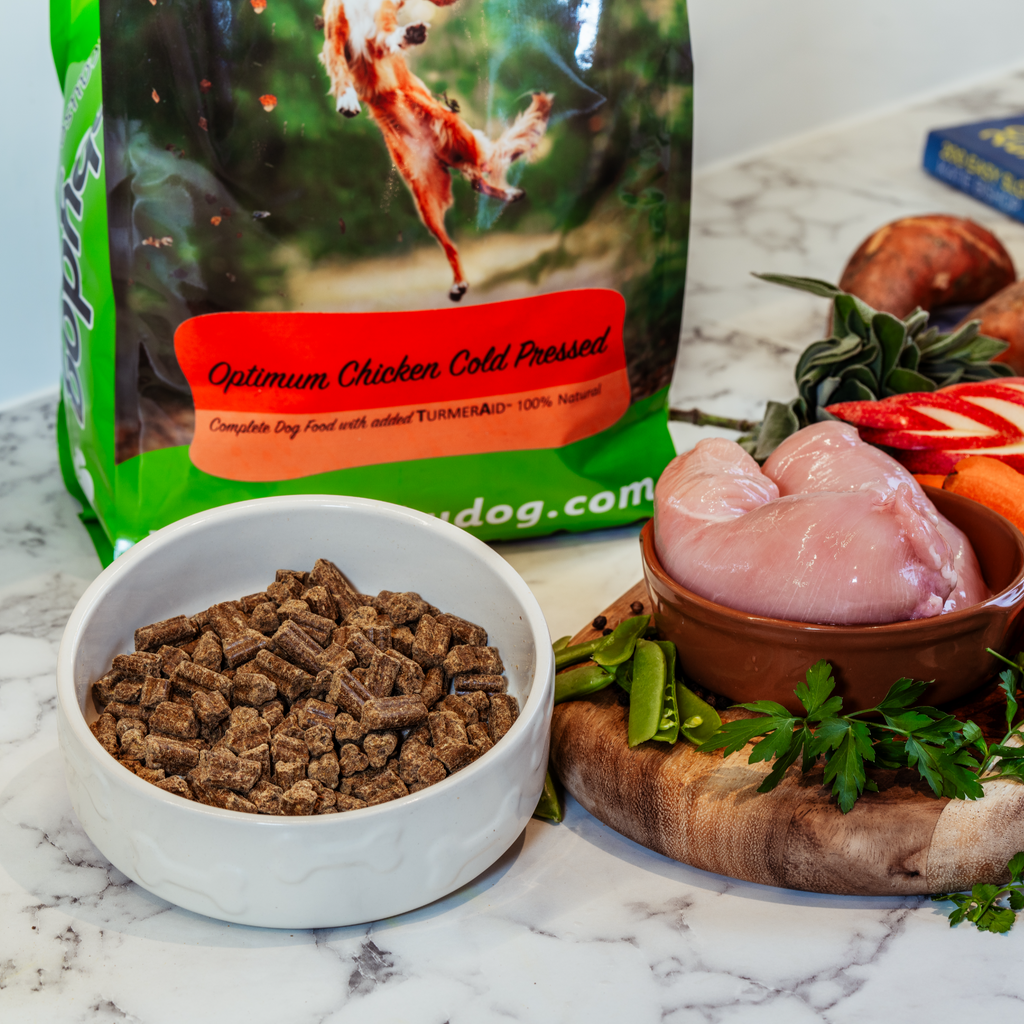 Optimum Cold Pressed Dog Food with TurmerAid™ – Cobbydog