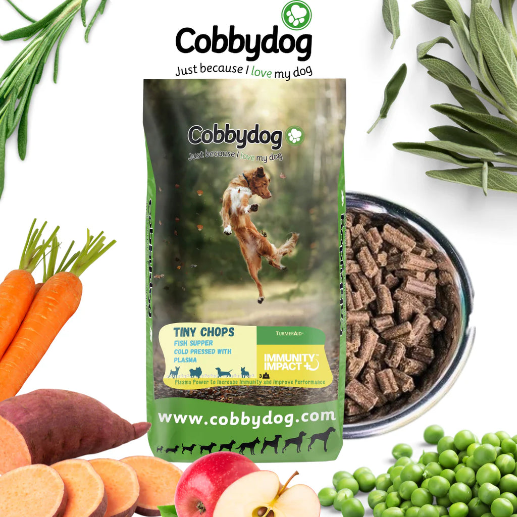 Tiny Chops Immunity Impact™ Fish Supper Cold Pressed - For Small Breed ...